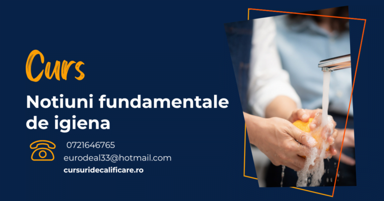 Curs igienă : Cursuri de calificare Romania